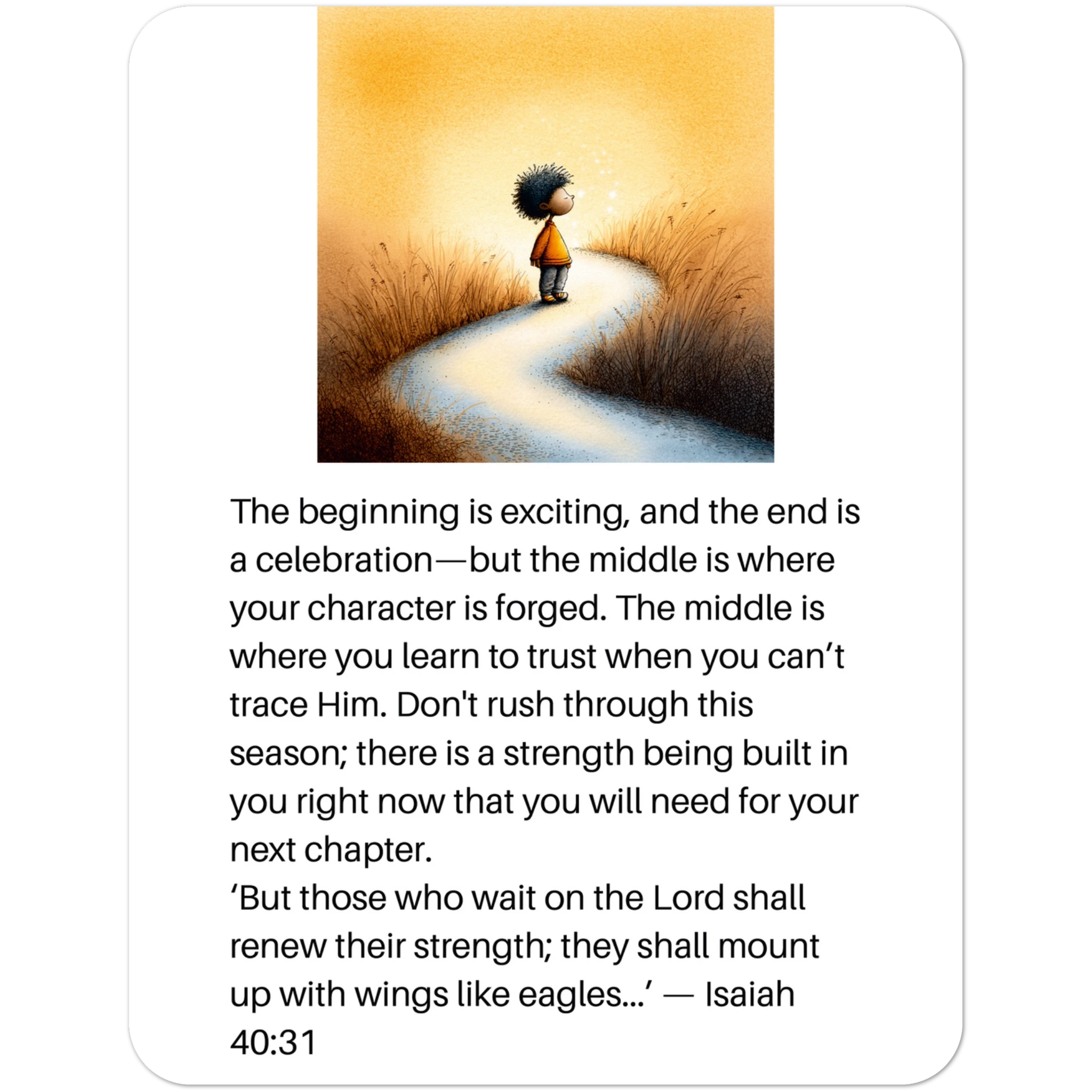 The Waiting Room | Isaiah 40:31 | Post Card Pack (US & CA) – Word of ...