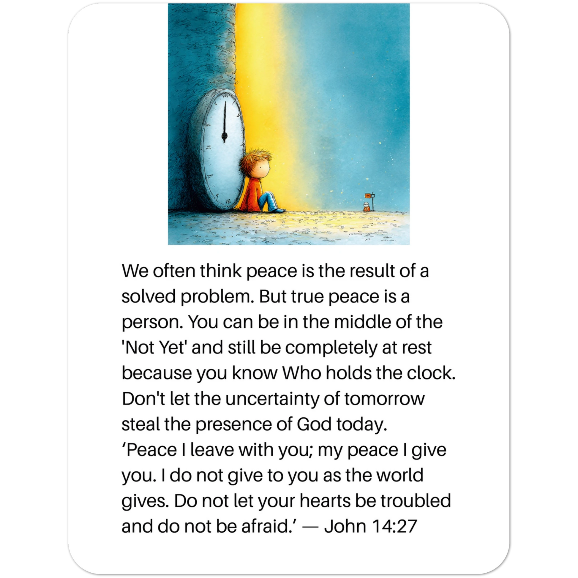 John 14:27 | 10 Seeds of Hope for Heavy Hearts: The Encouragement Post ...